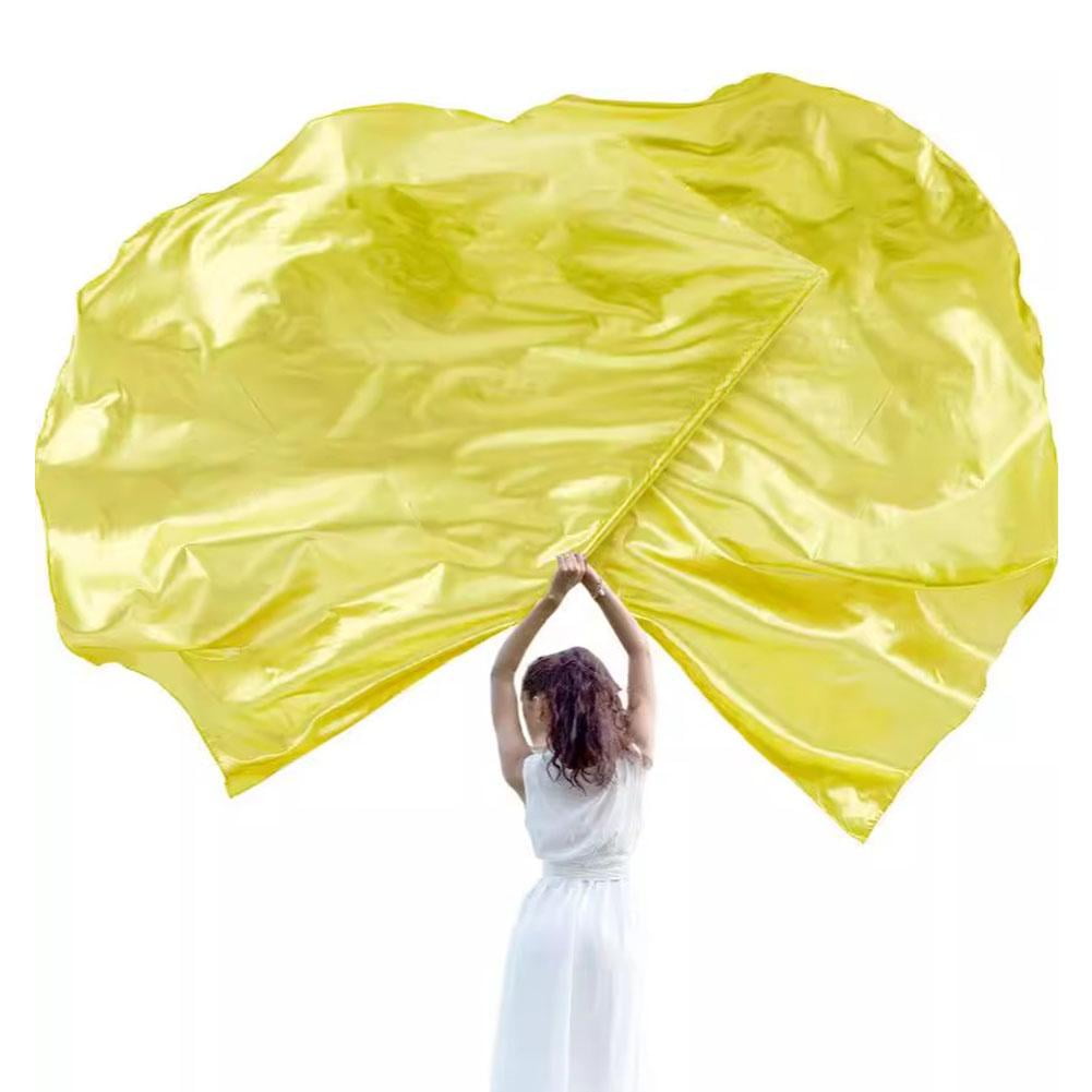 Active Radiance 2 Pcs 55" Praise Dance Worship Flags with Scalable Rod ...