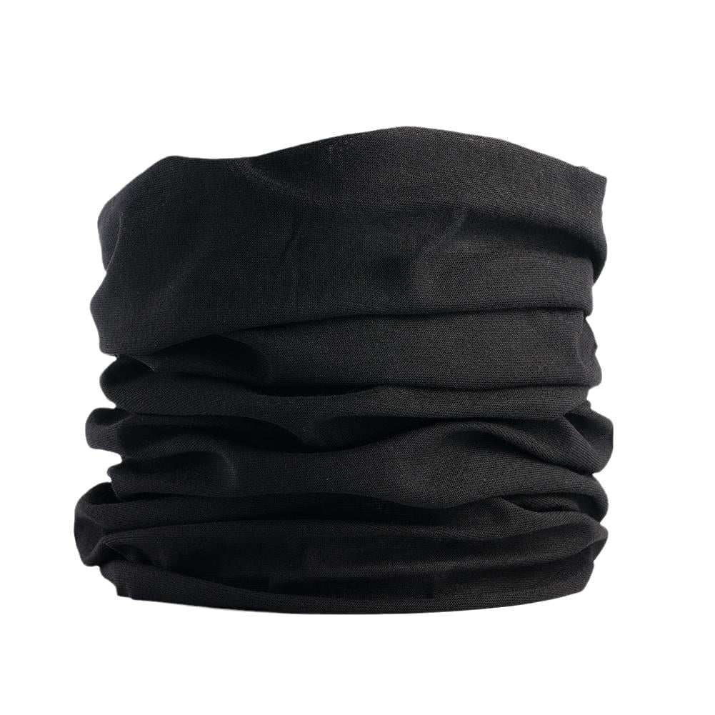 Active Radiance Black Neck Gaiter Face Mask Balaclava Bandana Scarf ...