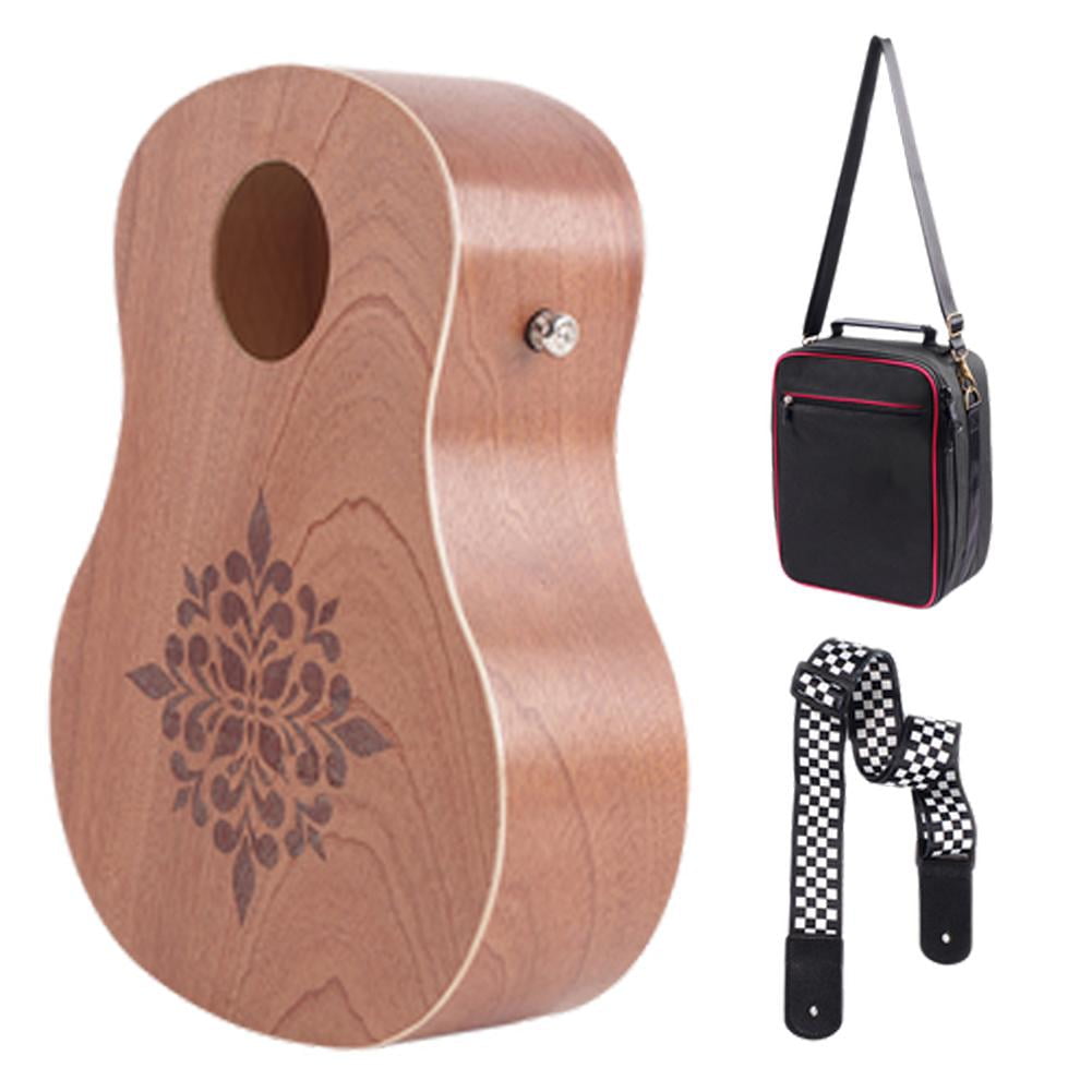Active Radiance Guitar-Shaped Cajon, Portable Cajones Beat Box Hand ...