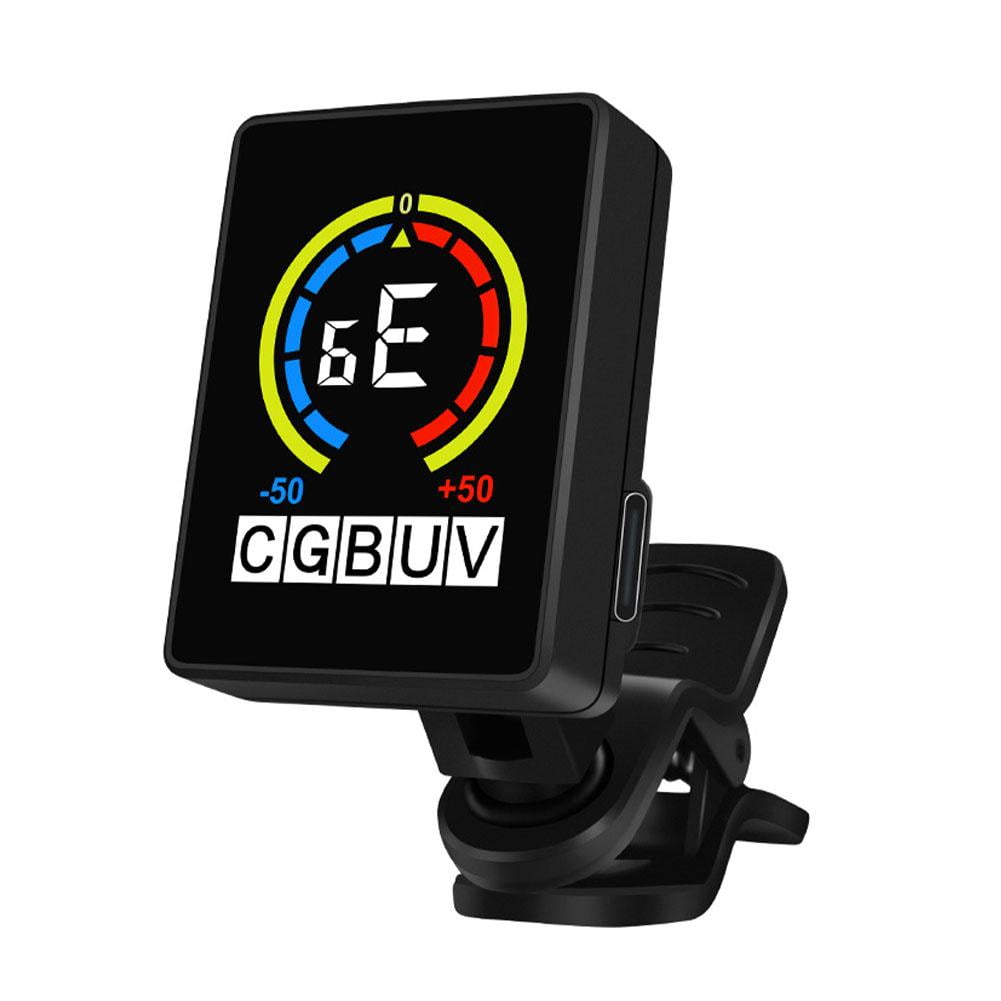 Active Radiance Guitar Tuner Clip Tuner Rechargeable Guitar Tuner for ...