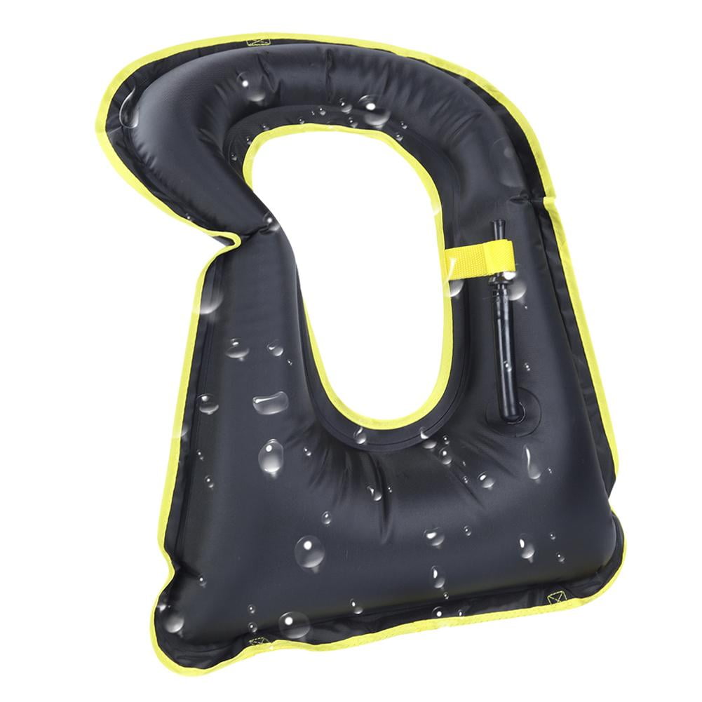 Active Radiance Inflatable Snorkel Vest Adult, Snorkeling Vest Adjustable Light Snorkeling ...