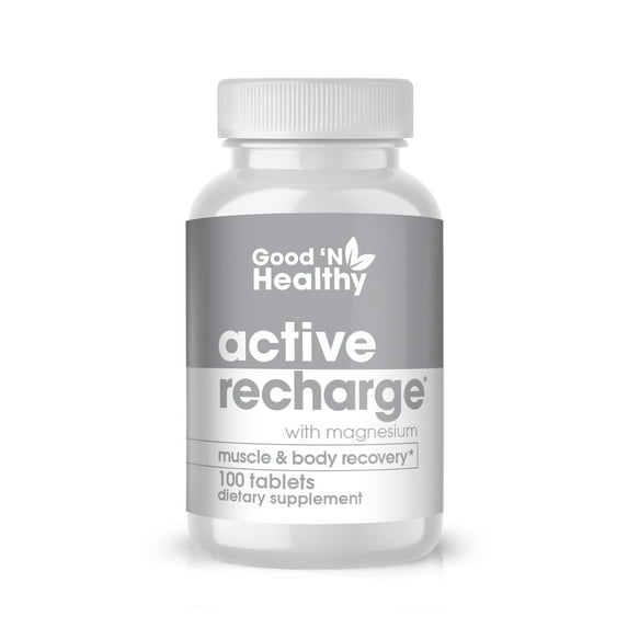 Active Recharge by Good 'N Healthy - Magnesium Supplement for Improved ...