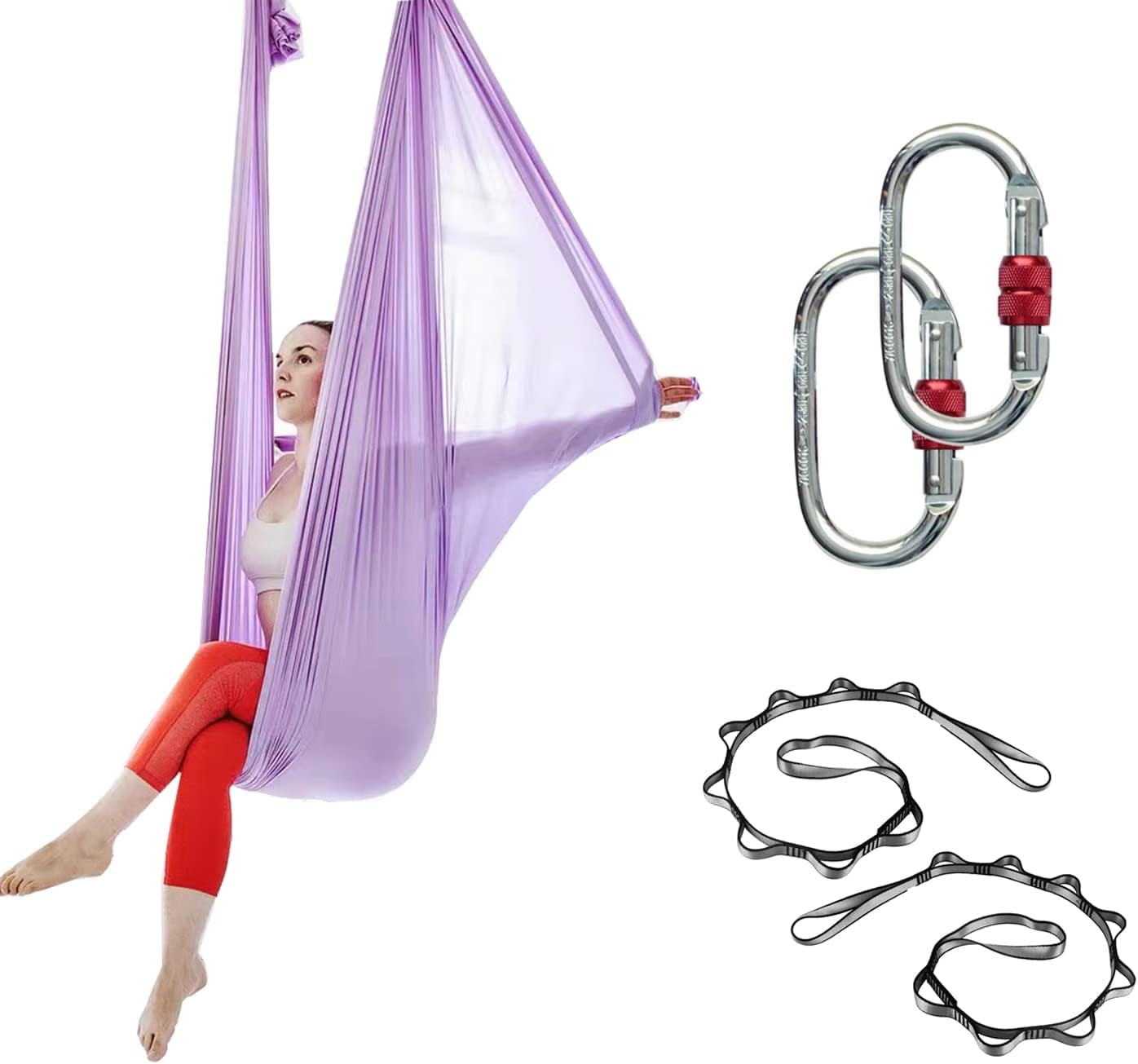 Active Silk Aerial Yoga Hammock 5.5 Yards Premium Aerial Silk Fabric ...