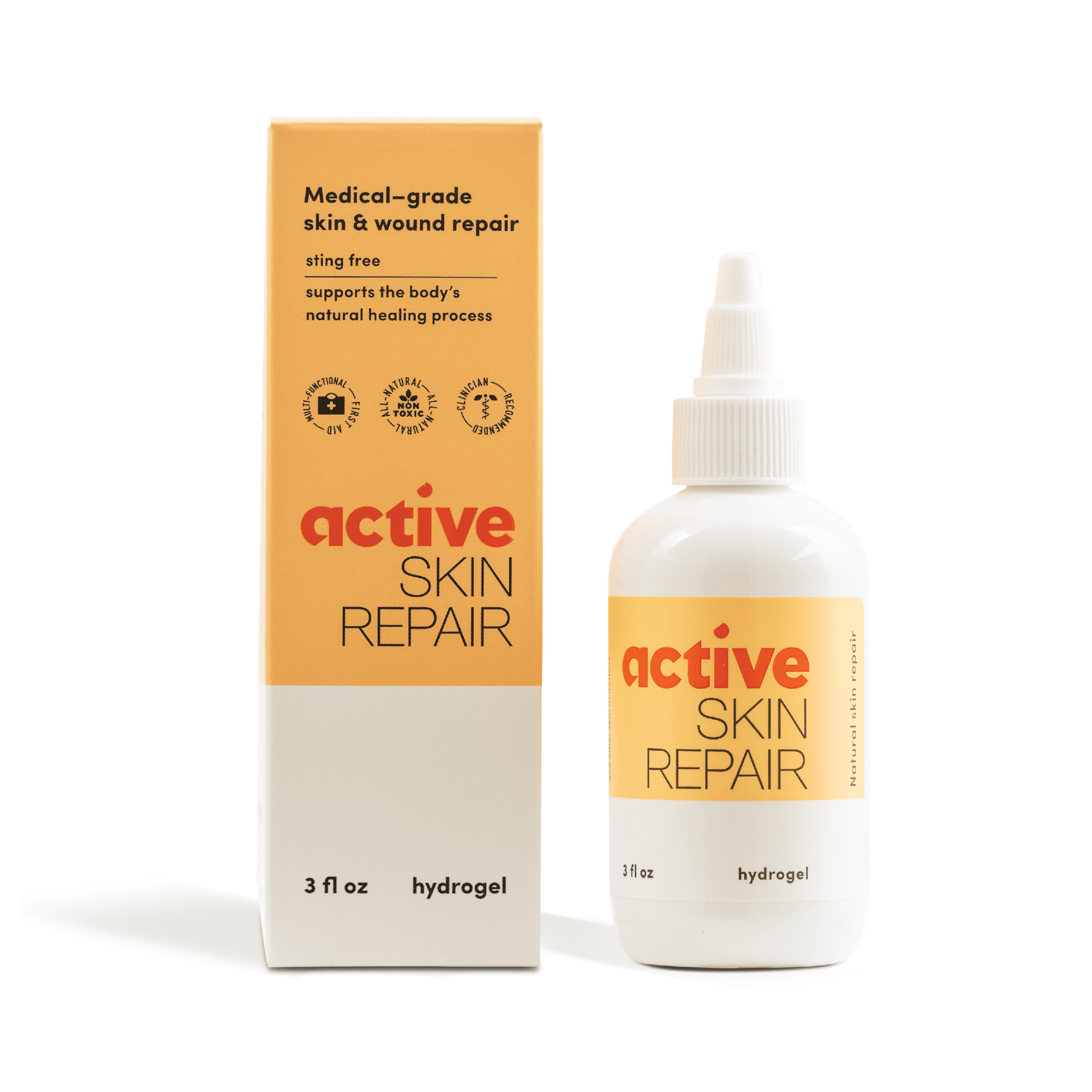 Active Skin Repair Hydrogel - Natural & Non-Toxic First Aid Healing ...
