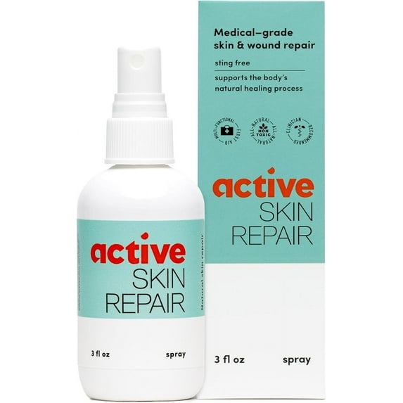 Active Skin Repair Spray - Natural & Non-Toxic First Aid Healing ...