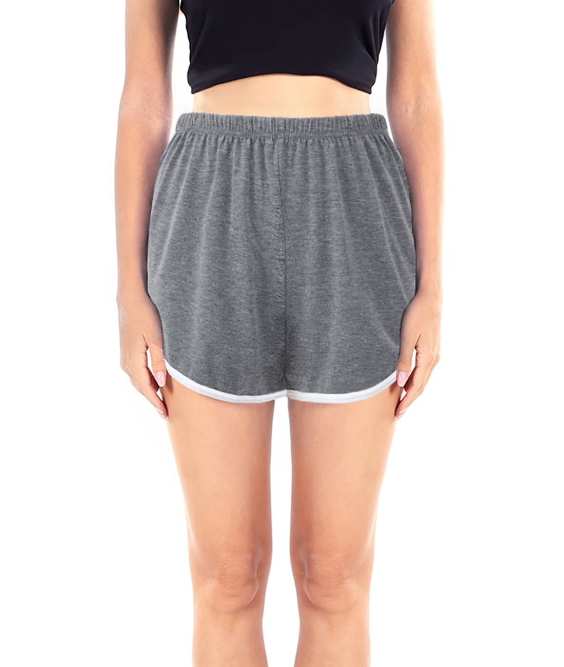 Active Teen Girls Yoga Shorts Dolphin Shorts Drawstring Summer Running ...