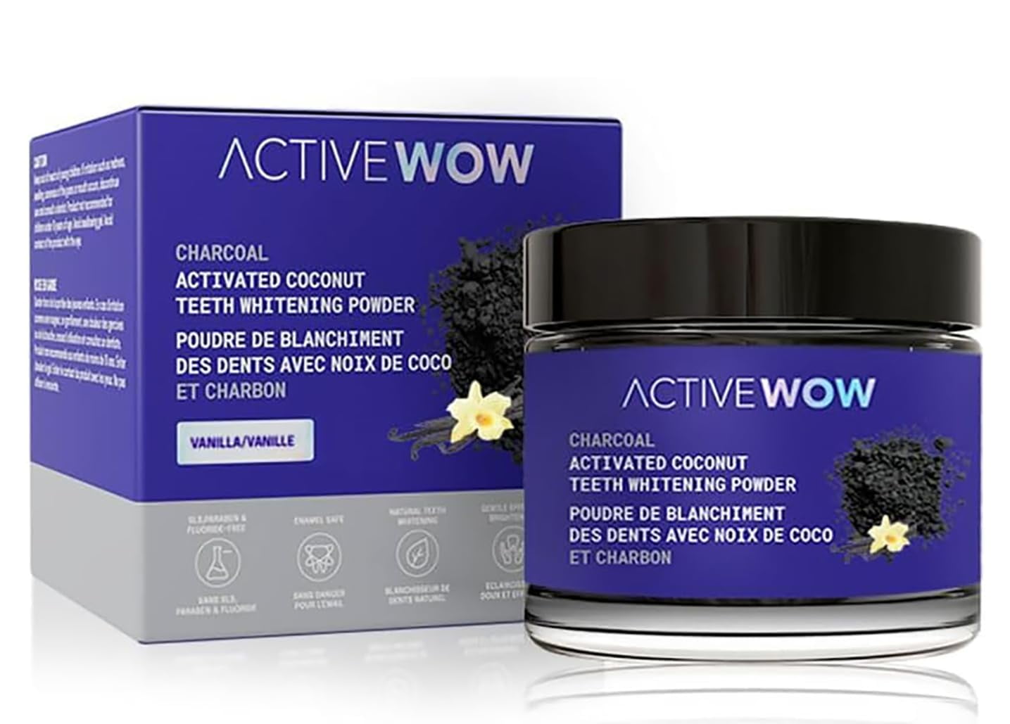 Active Wow Activated Coconut Charcoal Powder - Whitening Activated ...