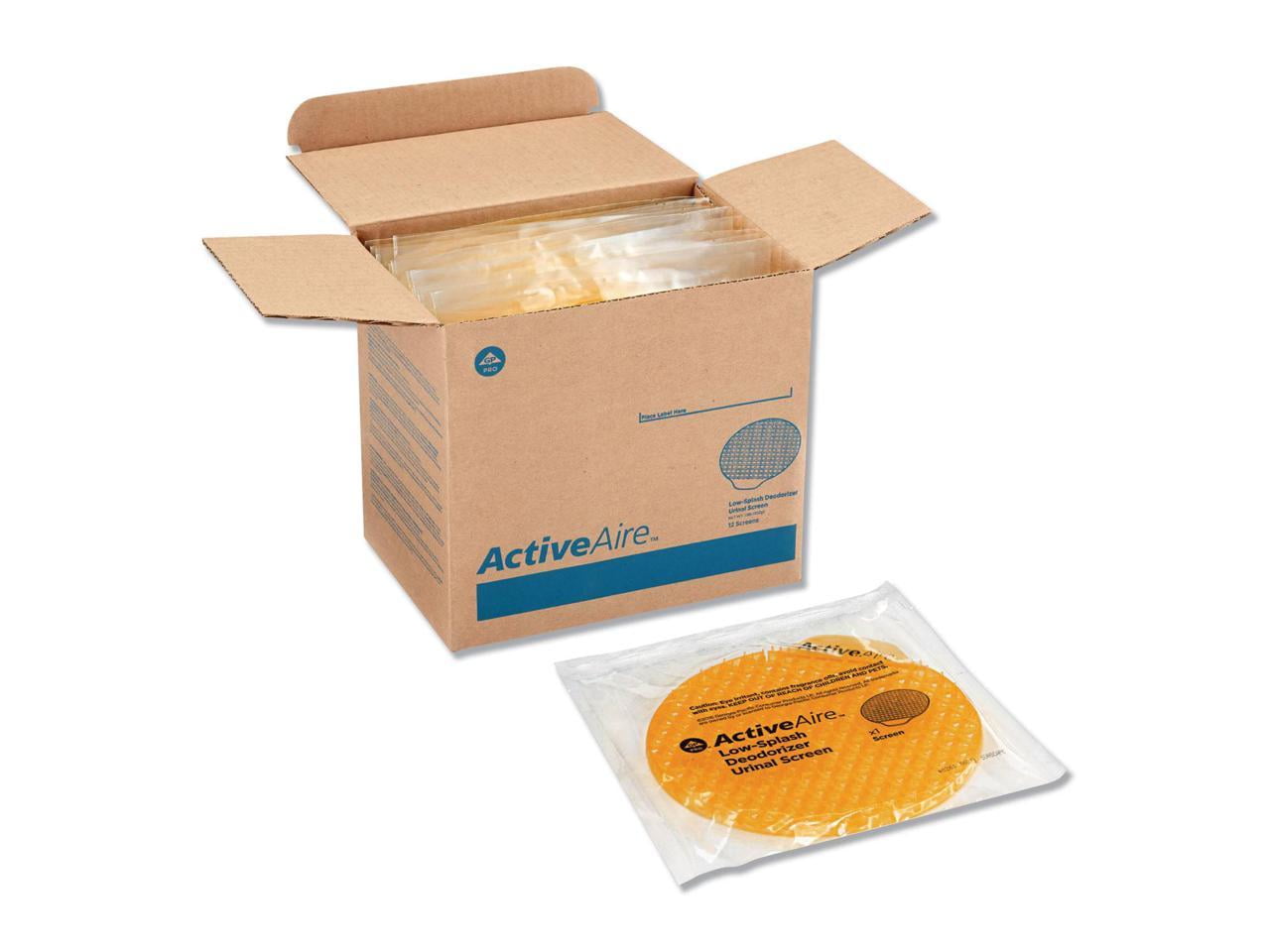 ActiveAire Deodorizer Urinal Screen with Side Tab Sunscape Mango 12Ct ...