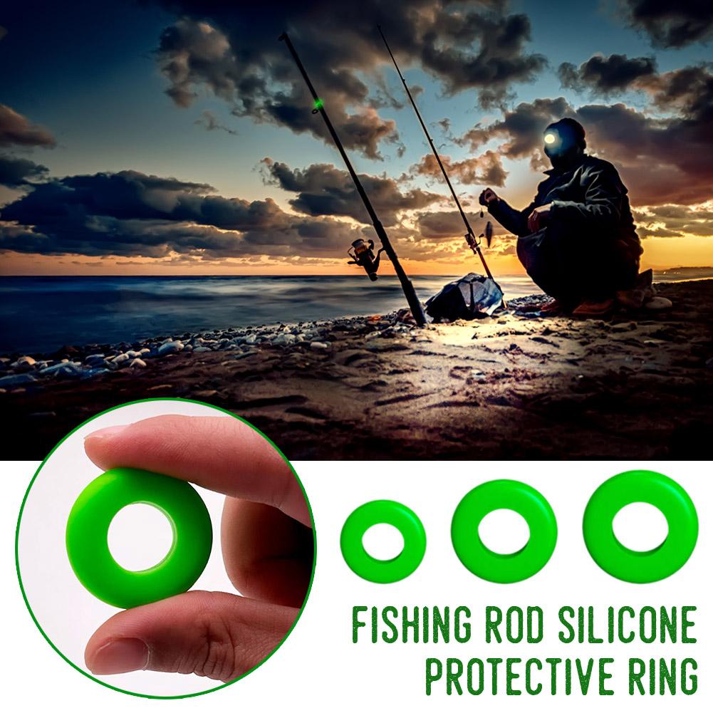 ActiveGlam 1020pcs Fishing Pole Antislip Stopper Fish Rod Stand Stop ...