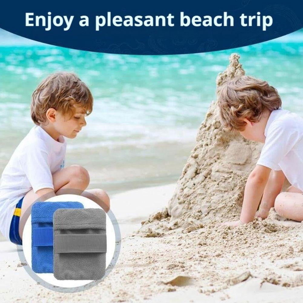 ActiveGlam 1X Sand Remover for Beach Sand Wipe Off Mitts Soft Cloth ...