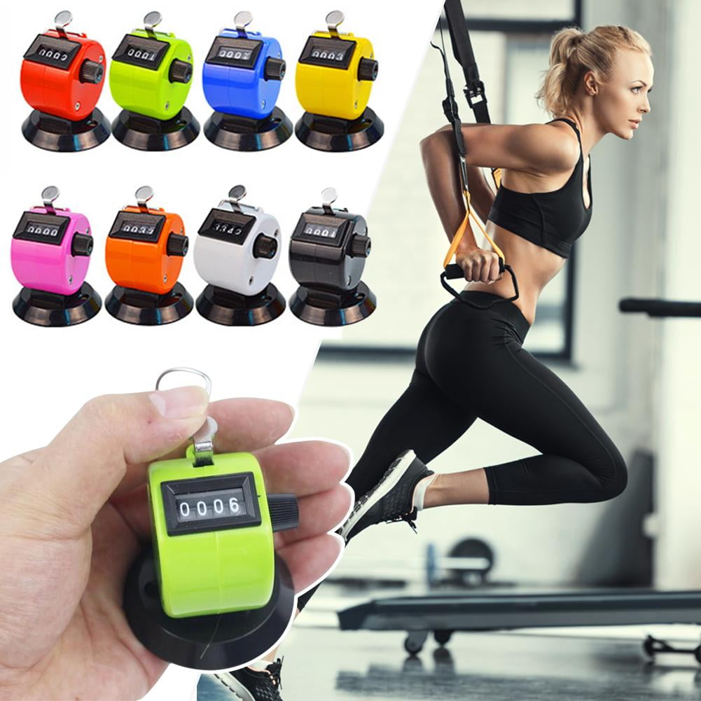 ActiveGlam 4 Digit Counting Manual Tally Number Counter Mechanical ...