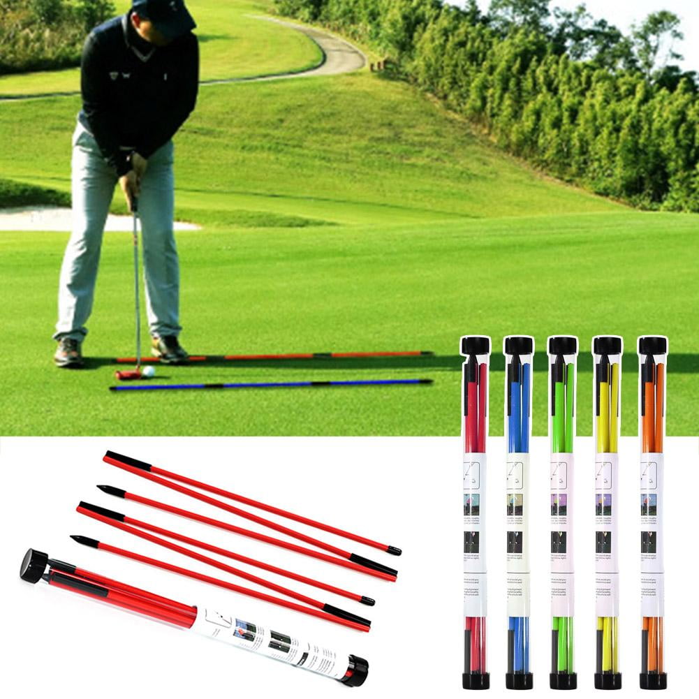 ActiveGlam 48 gnment Sti Rod Pole Full Swing Training Practice Folding ...