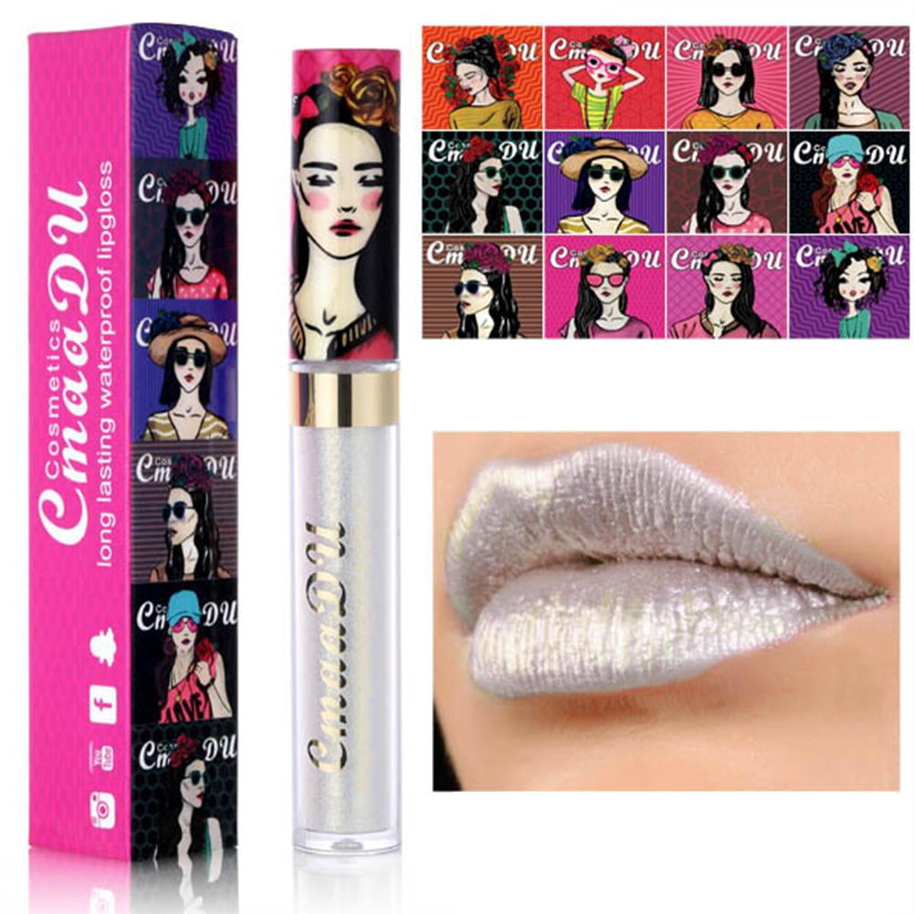ActiveGlam Beautiful girl lip gloss lipstick metal lip glaze futuristic ...