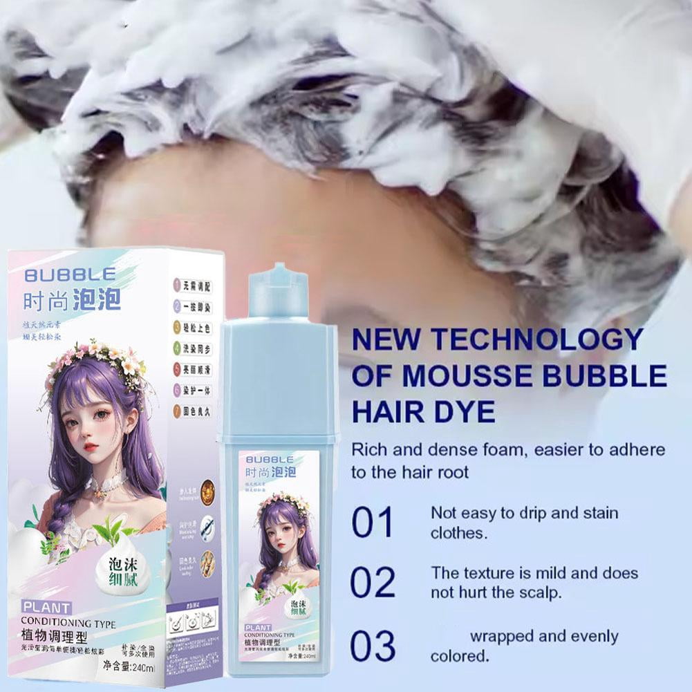 ActiveGlam Bubble Hair Dye Popular Color Plant Natural Hair Dye ...
