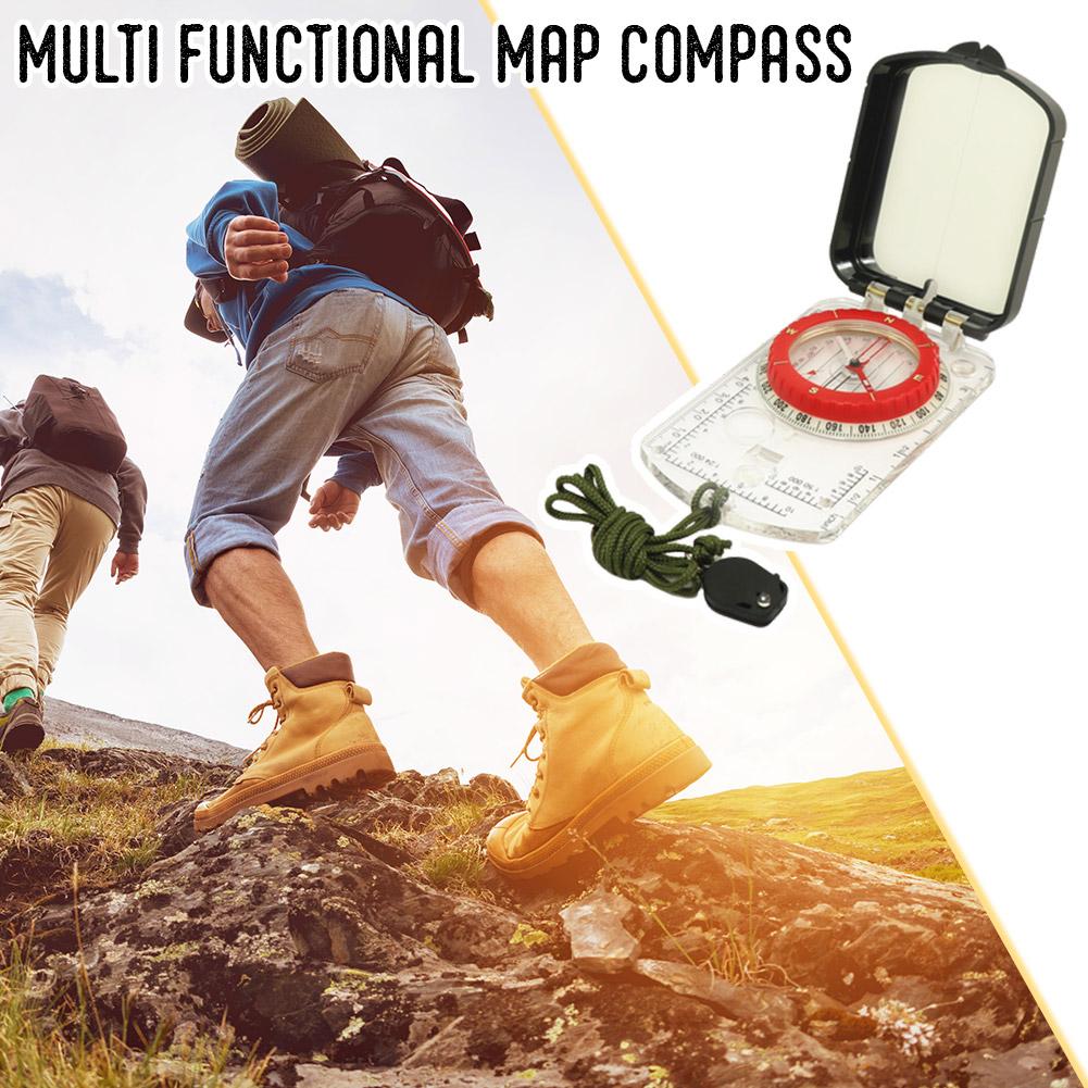 ActiveGlam Camping Compass Portable Outdoor Classic LED Light Compass ...