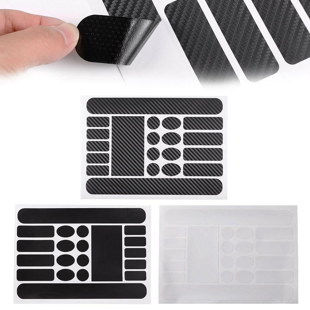 ActiveGlam Carbon Fibre Clear Vinyl Cycle cable rub frame protector ...