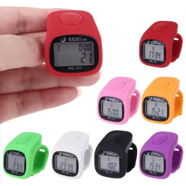 ActiveGlam Digital Finger Tally Counter 8 Channels with LED Electronic ...
