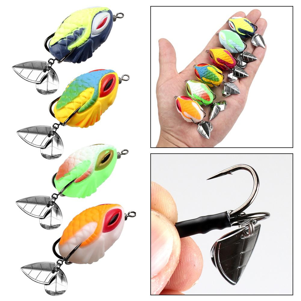 ActiveGlam Fishing Lure Thaistyle Thder Frog Lure for BassBla Fish ...