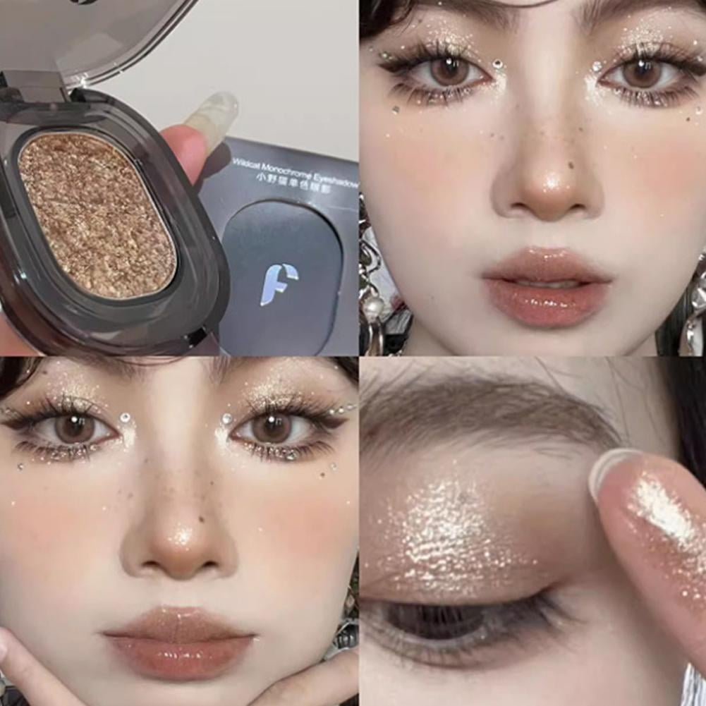 ActiveGlam Glitter Eyeshadow Palette Highlighter Shimmer Eye Shadow ...