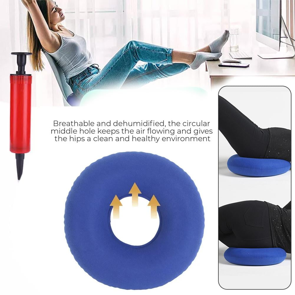 ActiveGlam Hip port Medical Hemorrhoid Seat Pad Iatable Cushion Rod Pad Pillow P0S4 With Dot ...