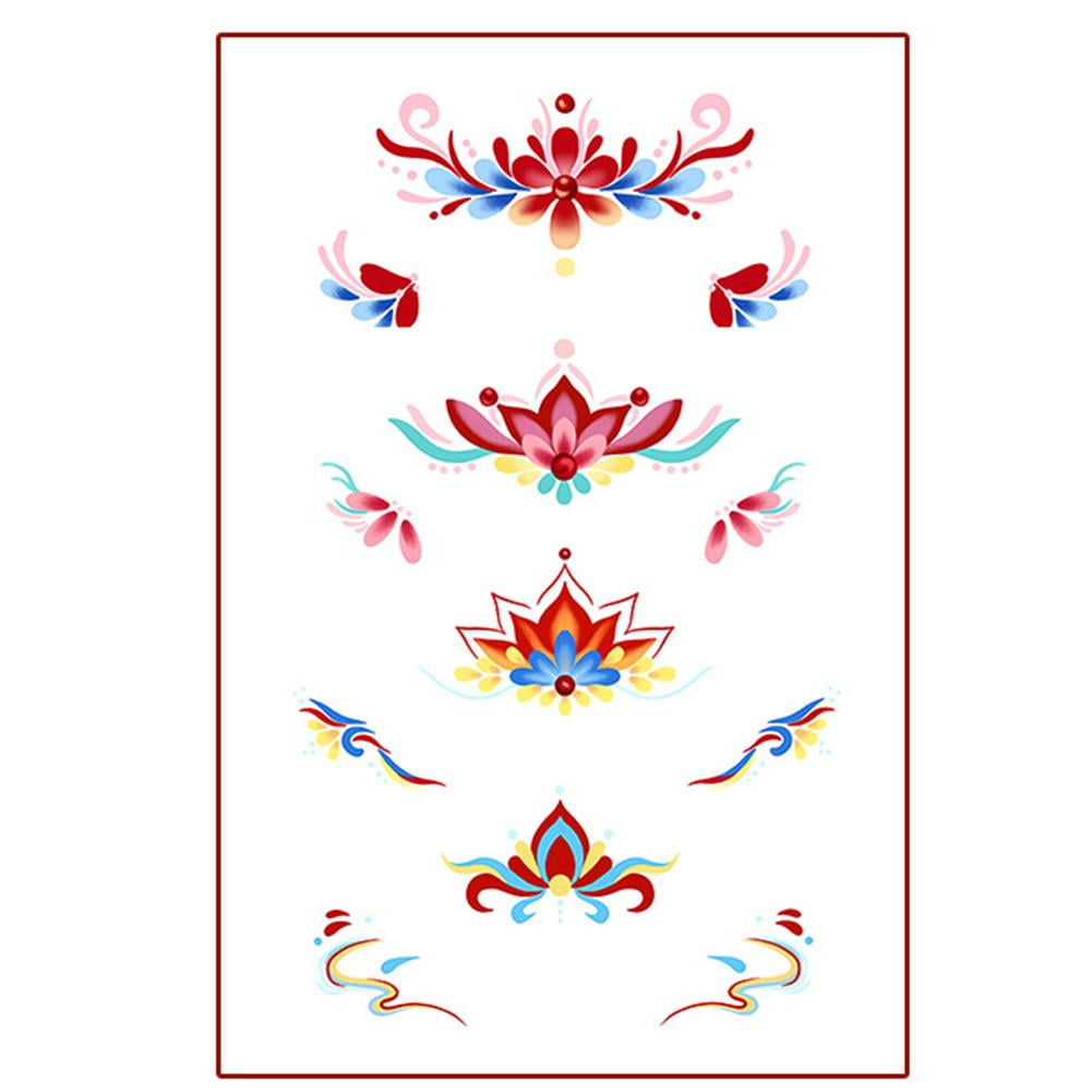 ActiveGlam Kid Face Temporary Tattoos Stickers New Year Forehead Makeup ...