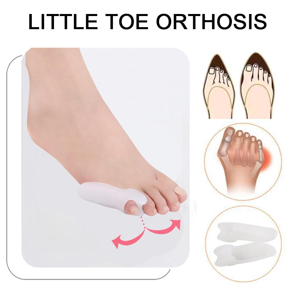 ActiveGlam Little Toe Straightener Splint Set for Foot Pain Relief and ...