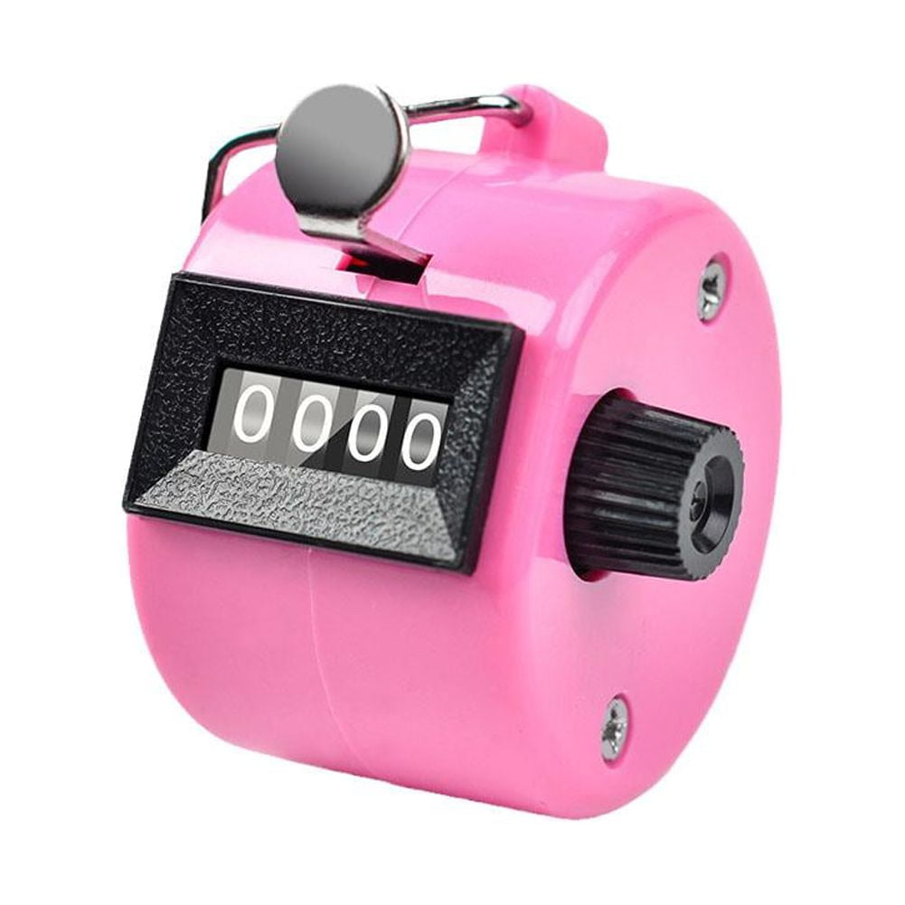 ActiveGlam Metal Handheld Tally Counter Hand Tally Counter 4 Digital ...