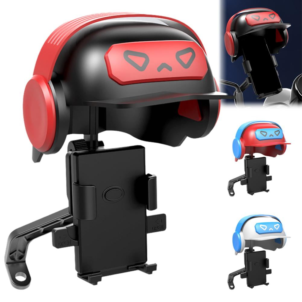 ActiveGlam Motorcycle Rainproof Mobile Phone Helmet Holder Cute Parasol ...