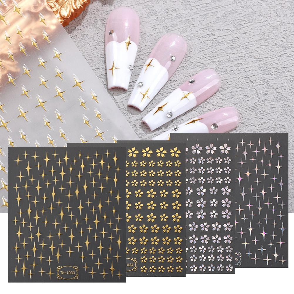 ActiveGlam Nail Art Decals Little Daisy Floral Tulip Adhesive ...