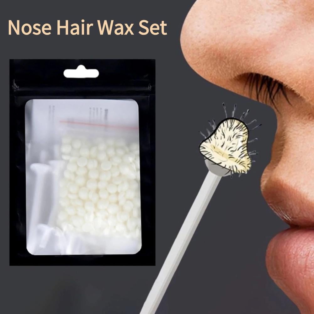 ActiveGlam Nose Ear Hair Removal Wax Kit Sticks Easy Mens Nasal Waxing ...