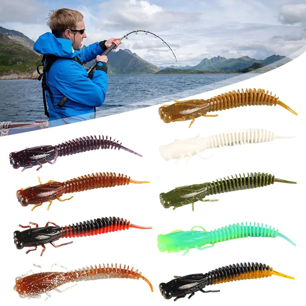 ActiveGlam Nymph Grub Larvae Soft Plastic Worm Fishing Lure 1050mm LRF ...