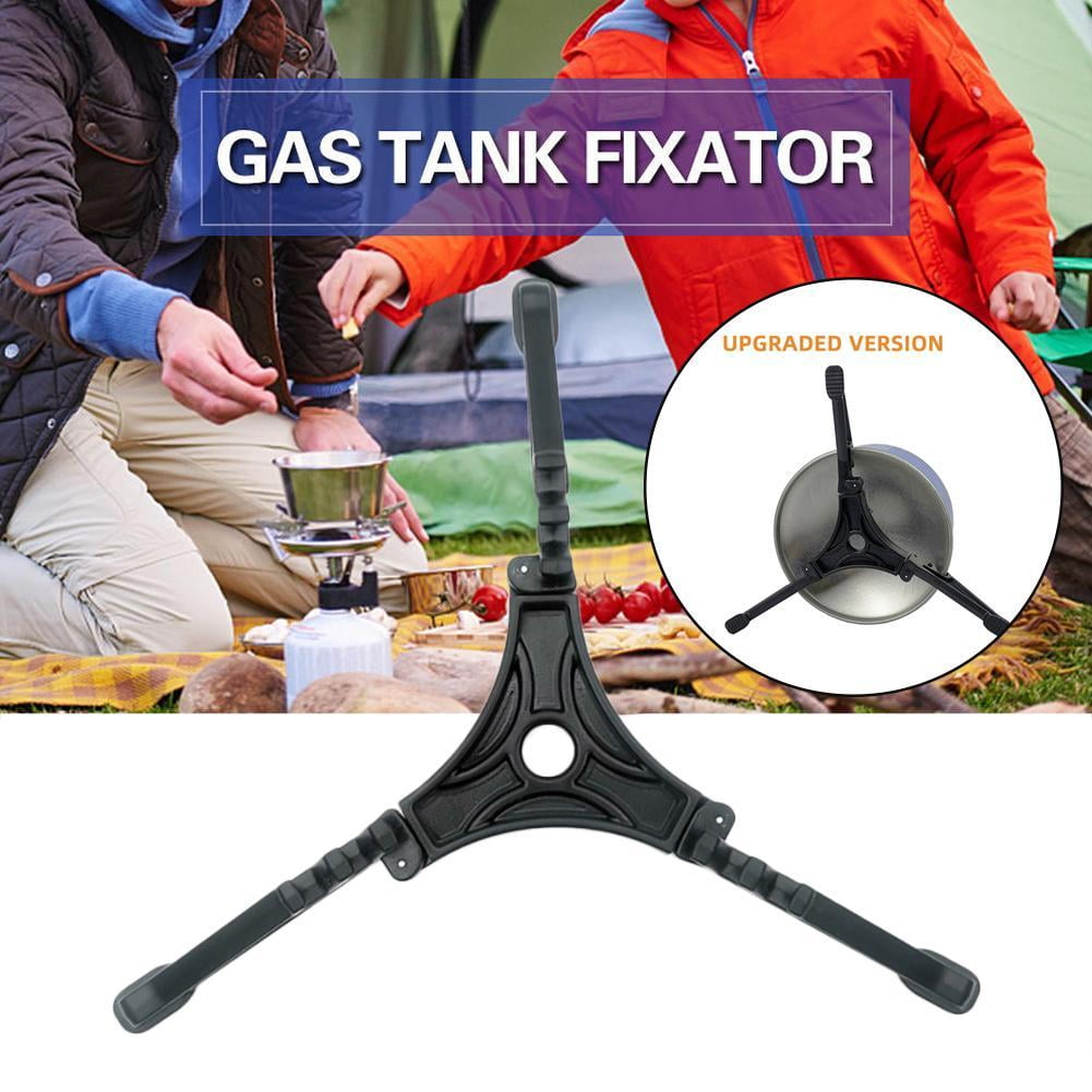 ActiveGlam Outdoor Camping Gas Tank Stove Base Holder Canister Tripod ...