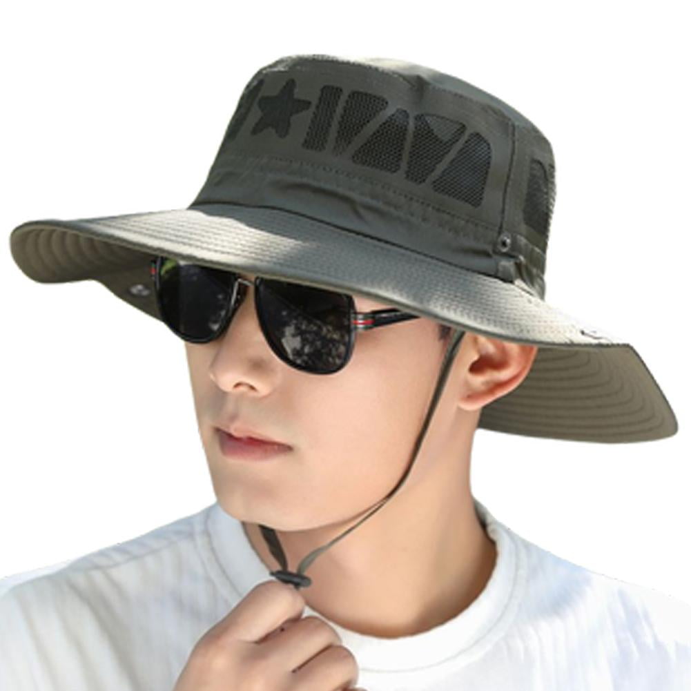 ActiveGlam Sun Hat Bucket Cargo Safari Bush Bonnie Summer Fishing Hat ...