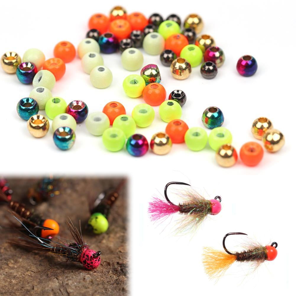 ActiveGlam Tungsten Alloy Tungsten Beads Fly Tying Materia Slotted Bead ...