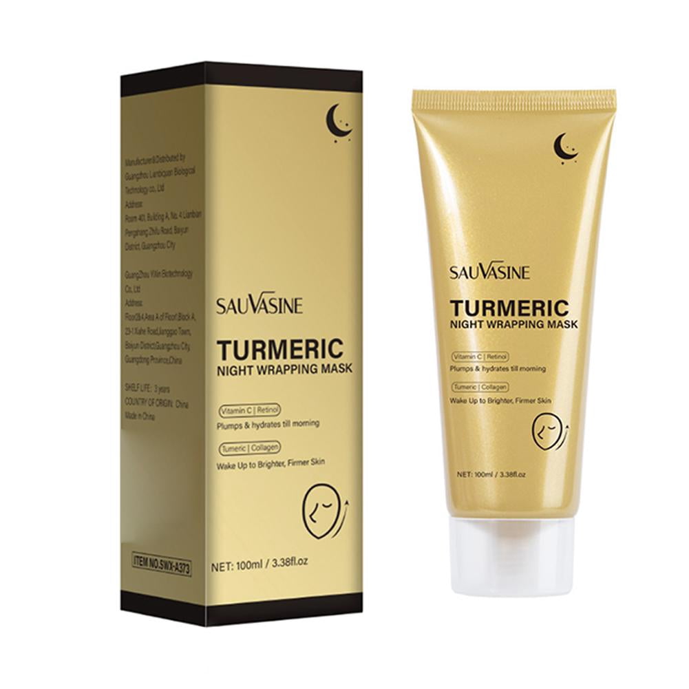 ActiveGlam Turmeric Night Wrapping Mask Peel off Facial Mask 100ml GXB ...