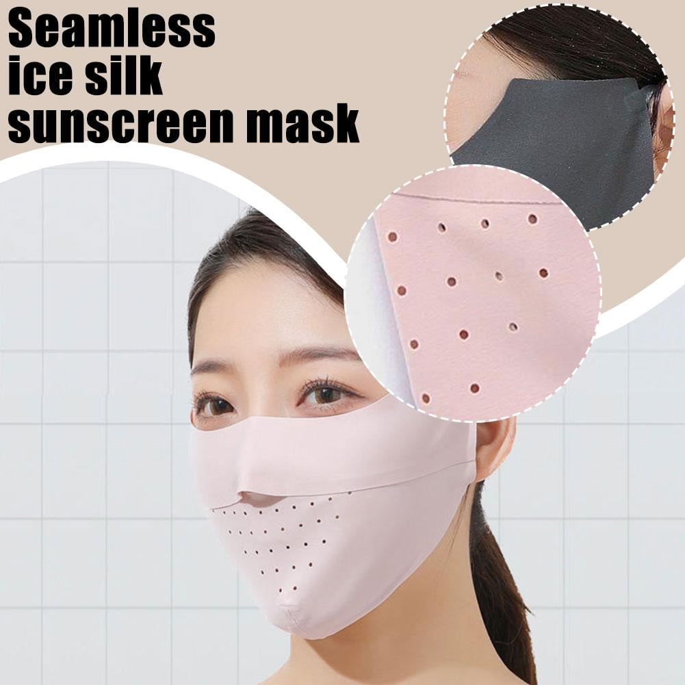 ActiveGlam UV Face Mask Sun Protection UPF 50 Sunscreen Mask Breathable ...