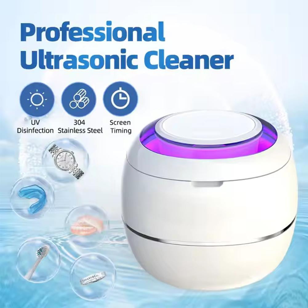 ActiveGlam Ultrasonic UV Cleaner for Dentures Retainer Mouth Guard ...