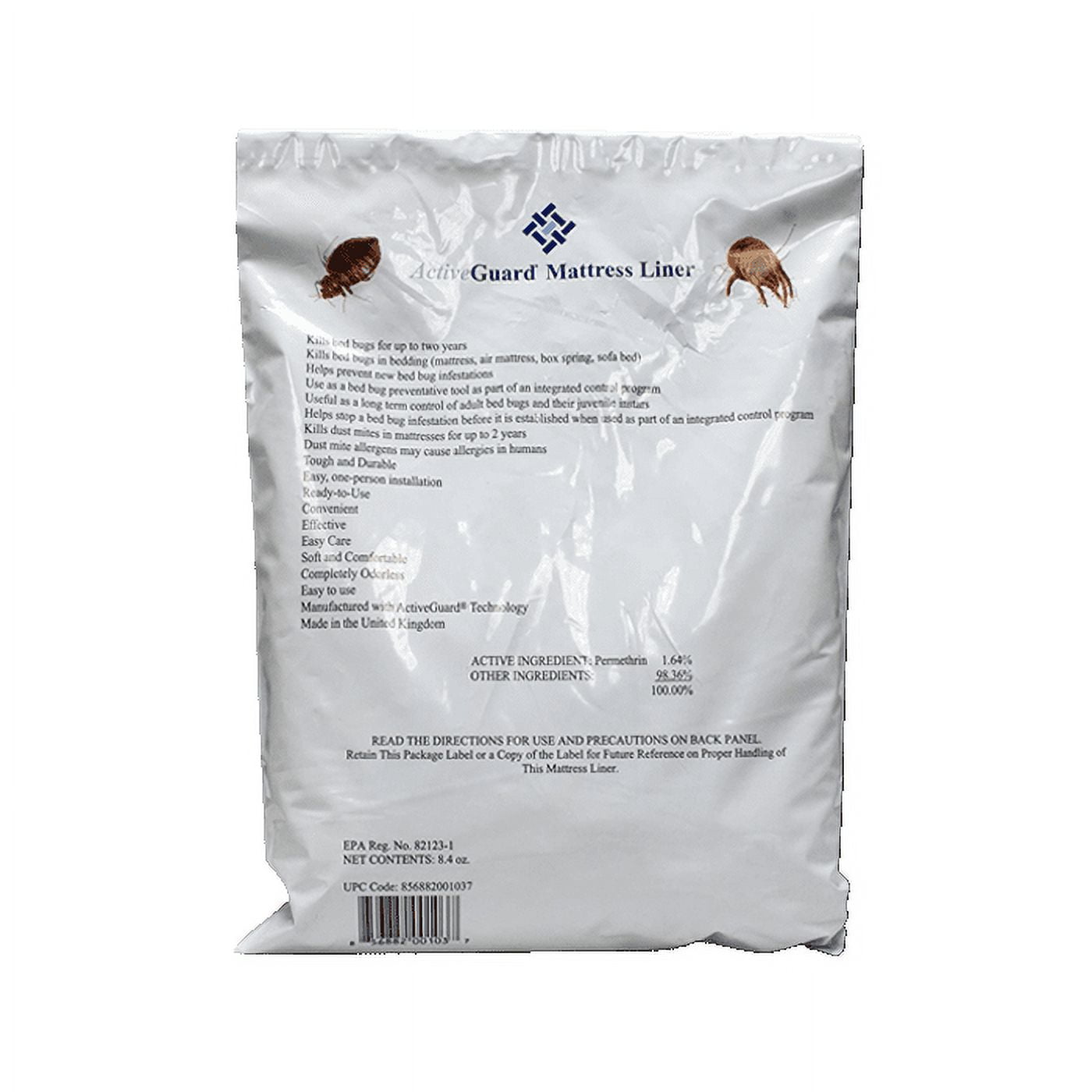 ActiveGuard Hypoallergenic Polyester Bed Bug Resistant Mattress Cover ...