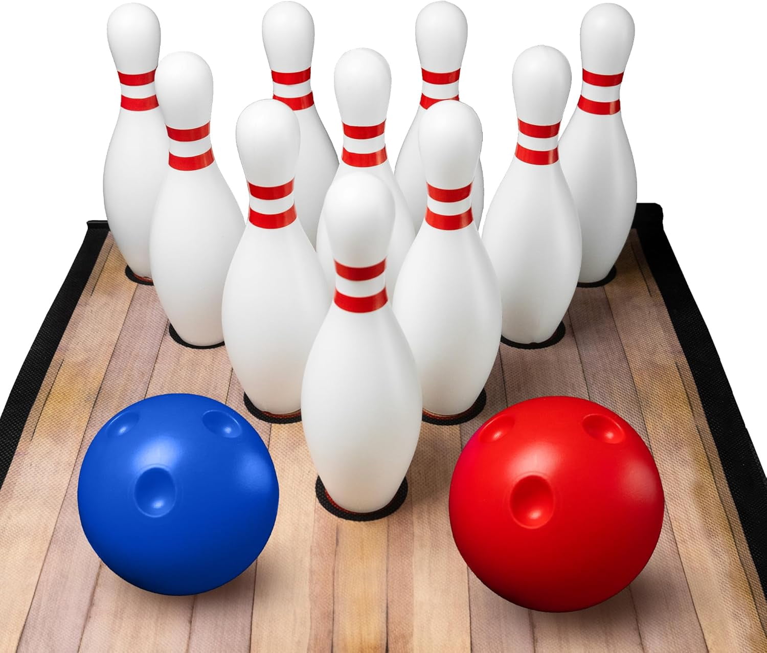 ActiveJoy - Mini Kids Bowling Set - Indoor Bowling Games for Kids - Toy ...