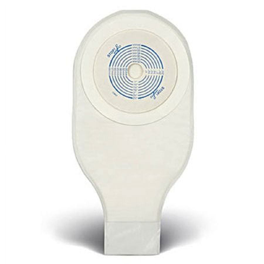 ActiveLife Colostomy Pouch One-Piece System 12 Inch Length 3/4 to 2-1/2 ...