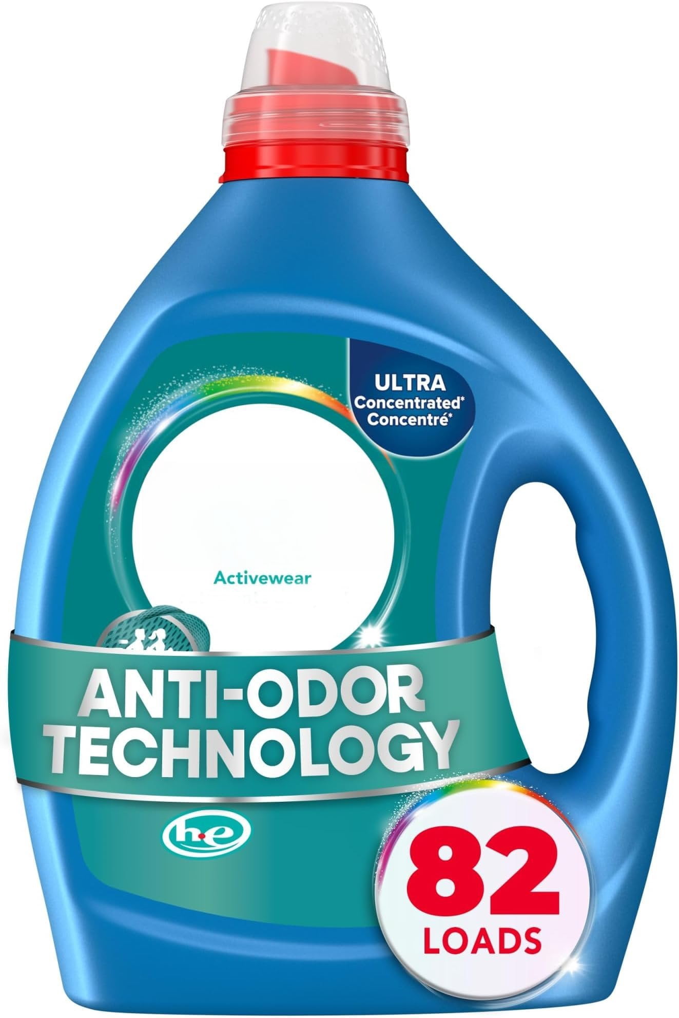 Activewear Clean, Liquid Laundry Detergent, (HE), Deep Stain Removal ...