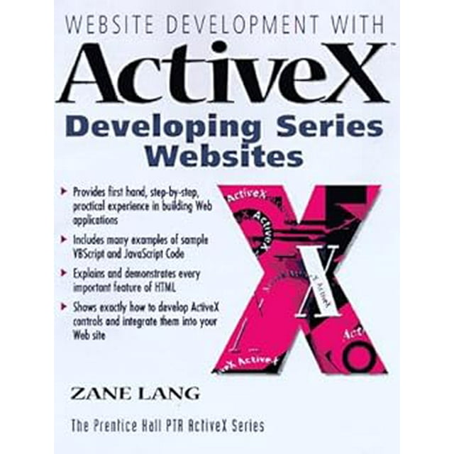 Activex All In One A Web Developer S Guide Prentice Hall Ptr Activex Series
