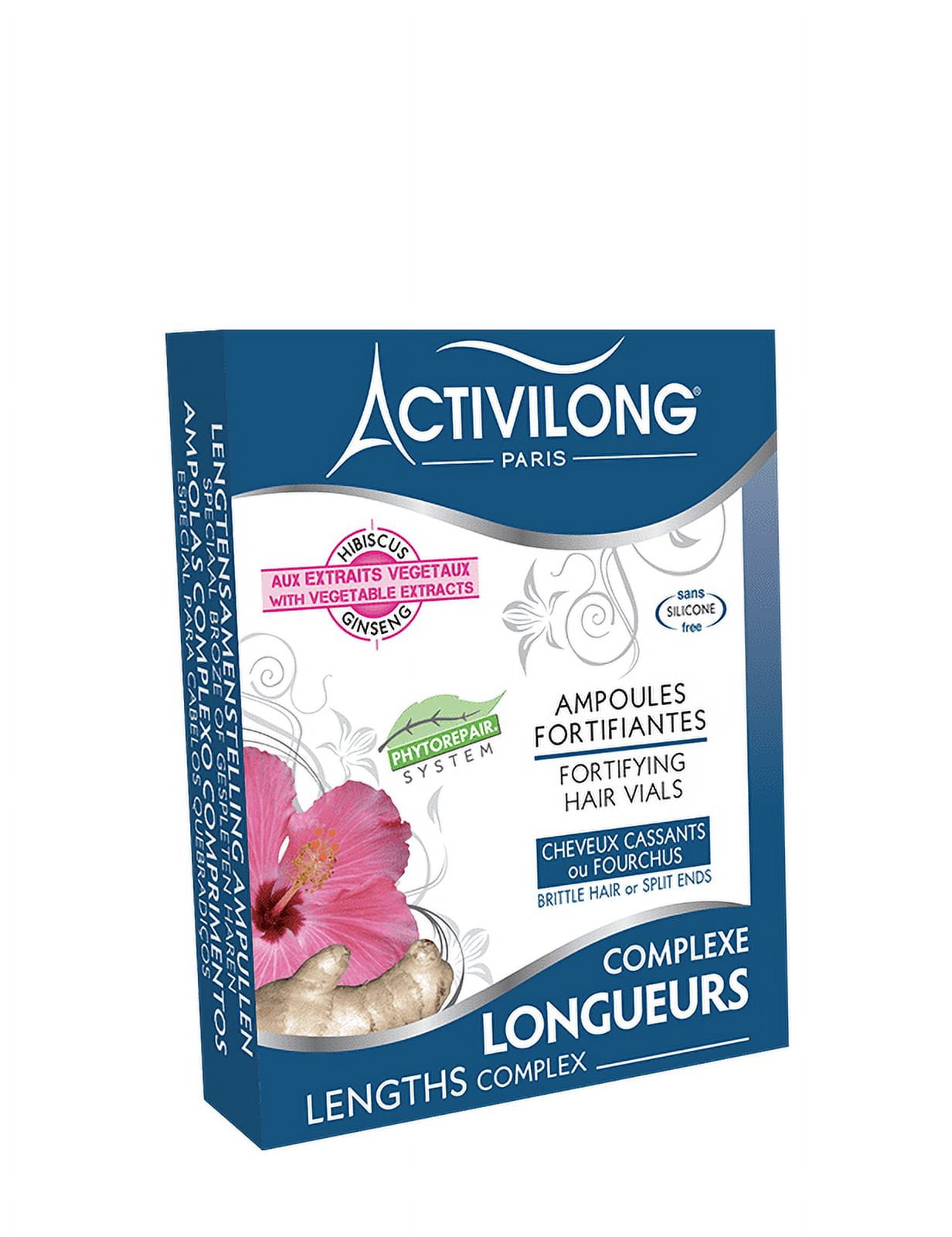Activilong Lengths Complex Fortifying Hair Vials (4x10ml) - Walmart.com
