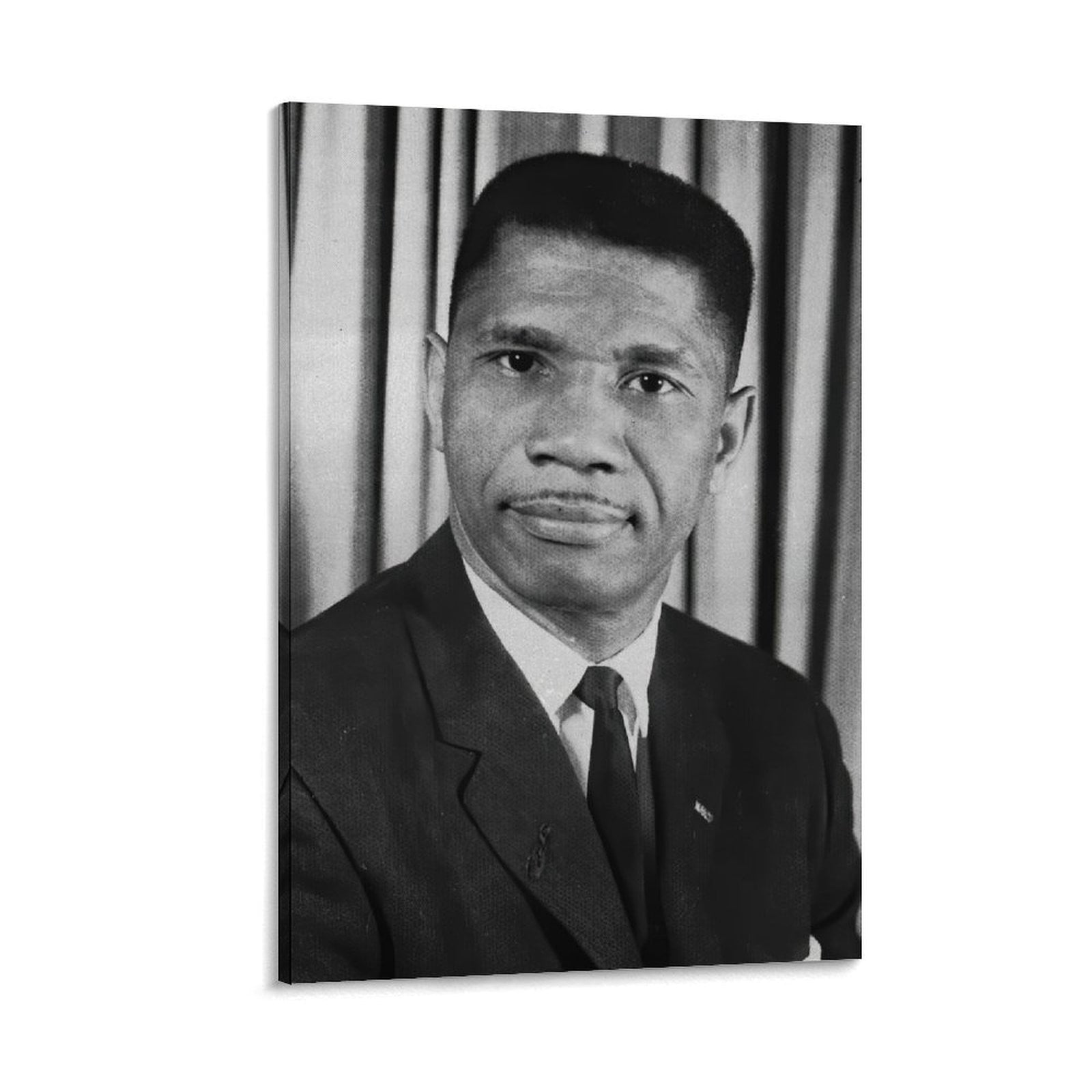 Activists for African-American Civil Rights Medgar Evers Retro Poster ...