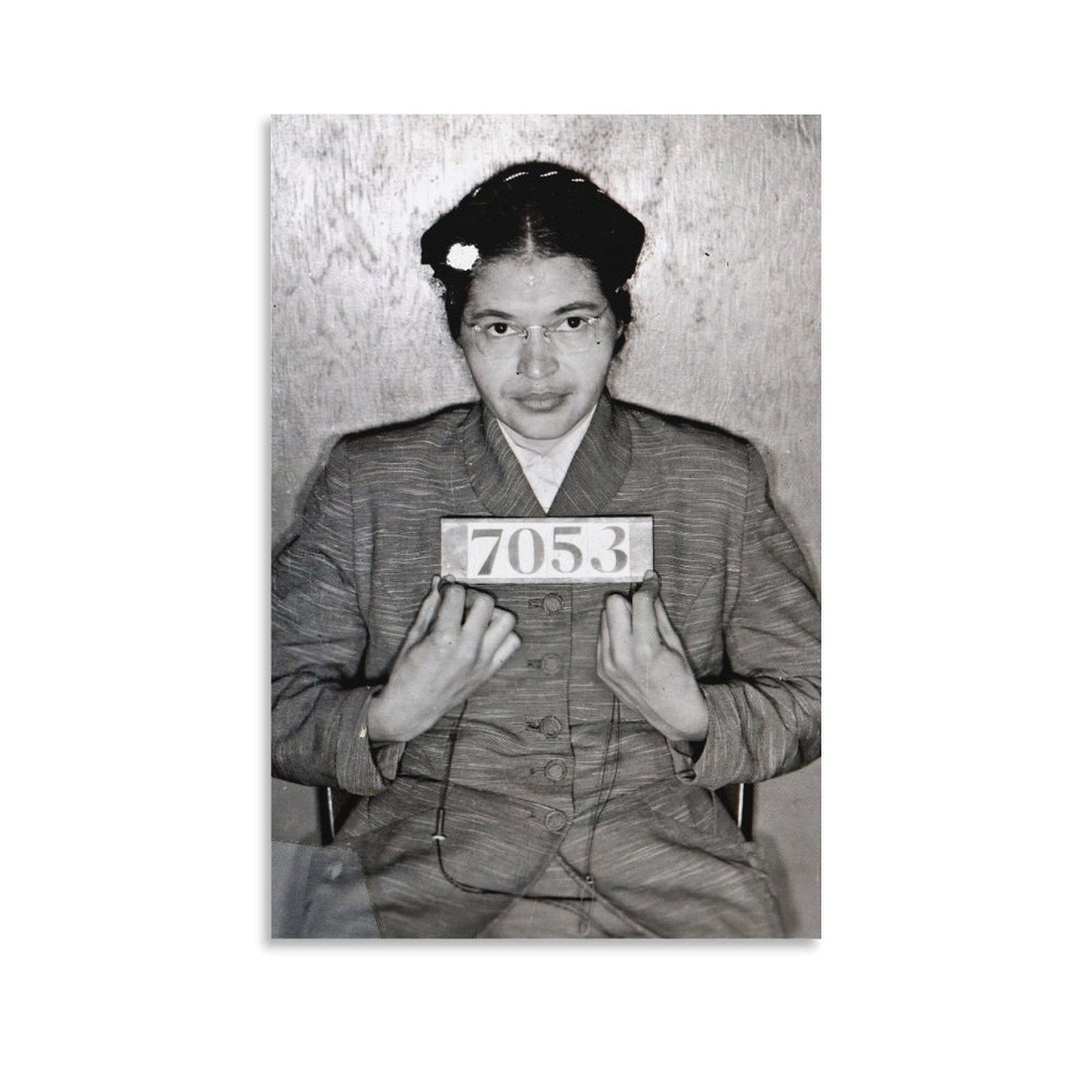 Activists for African-American Civil Rights Rosa Parks Retro Poster ...