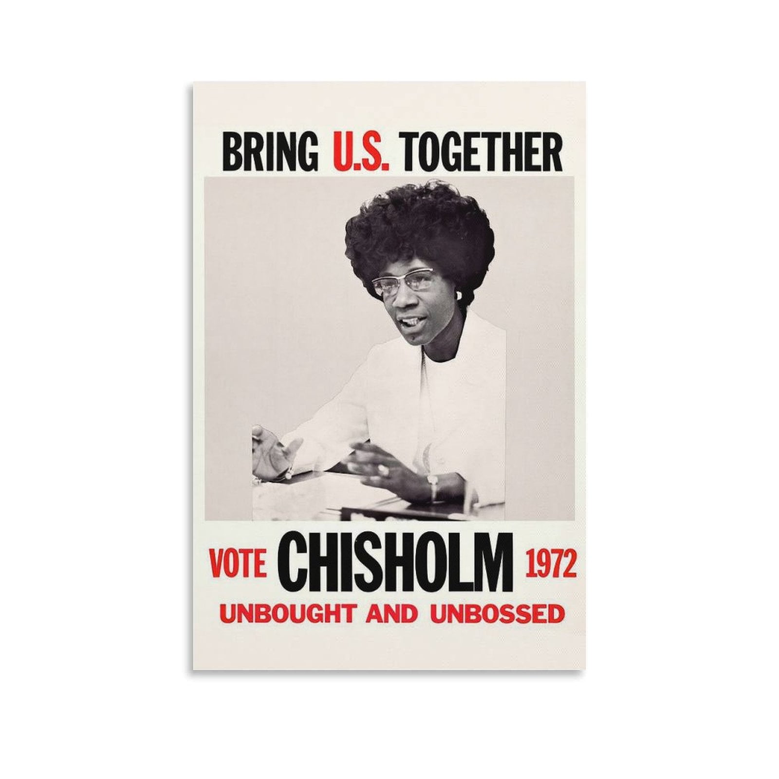 Activists for African-American Civil Rights Shirley Chisholm Retro ...