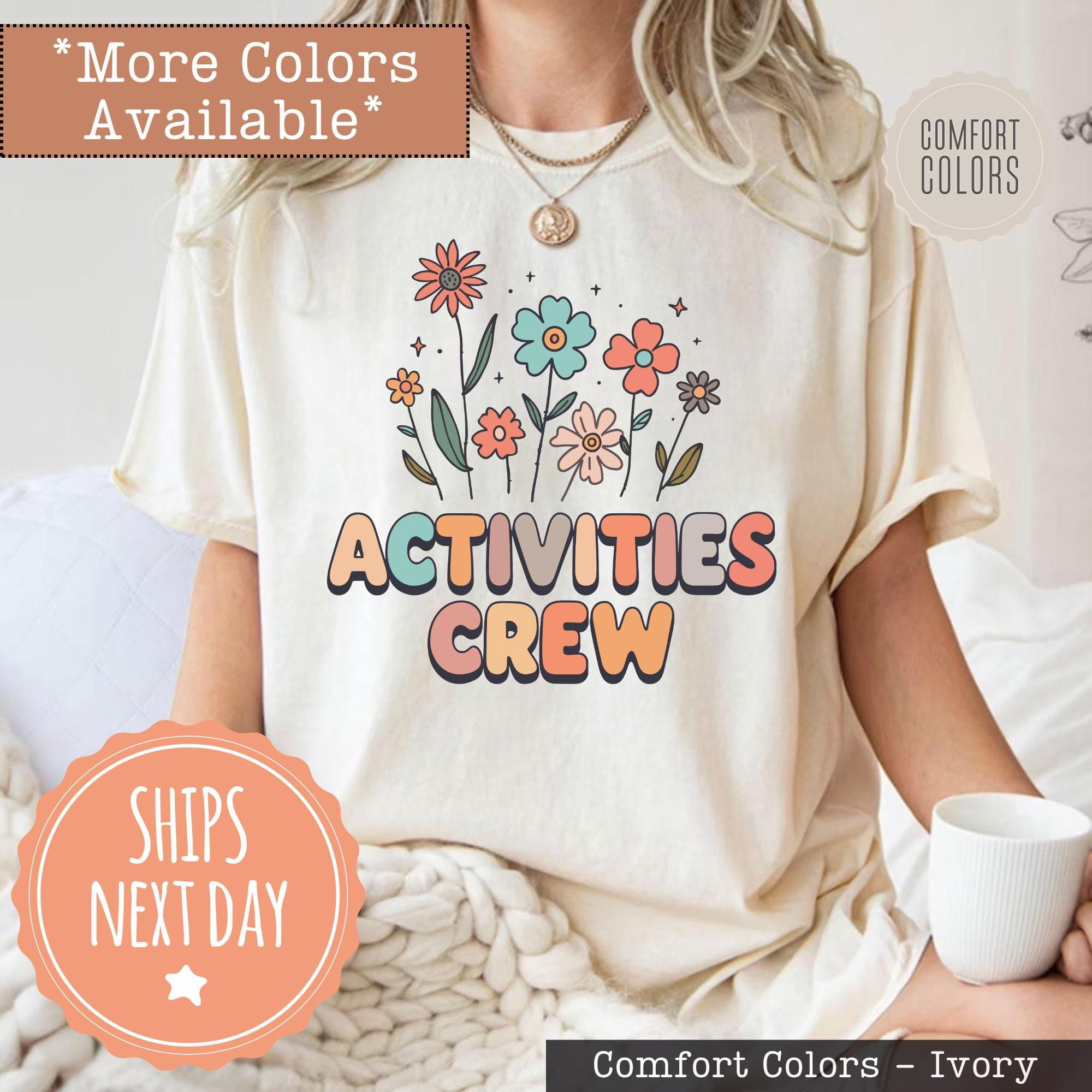 Activities Crew Tshirt Activity Squad Shirt Activity Team Top ...