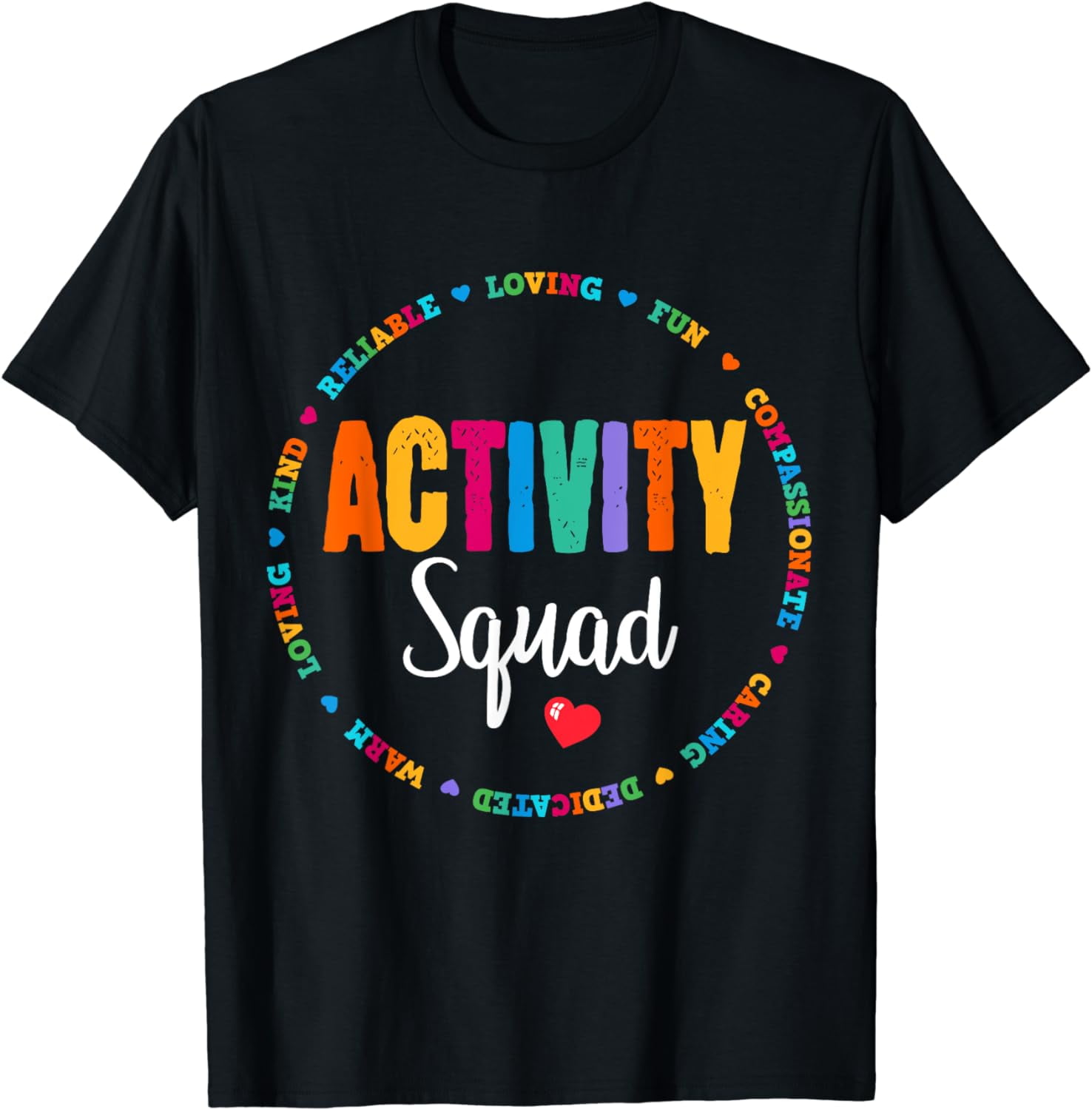 Activity Assistant Squad Team Professionals Week Director T-Shirt ...