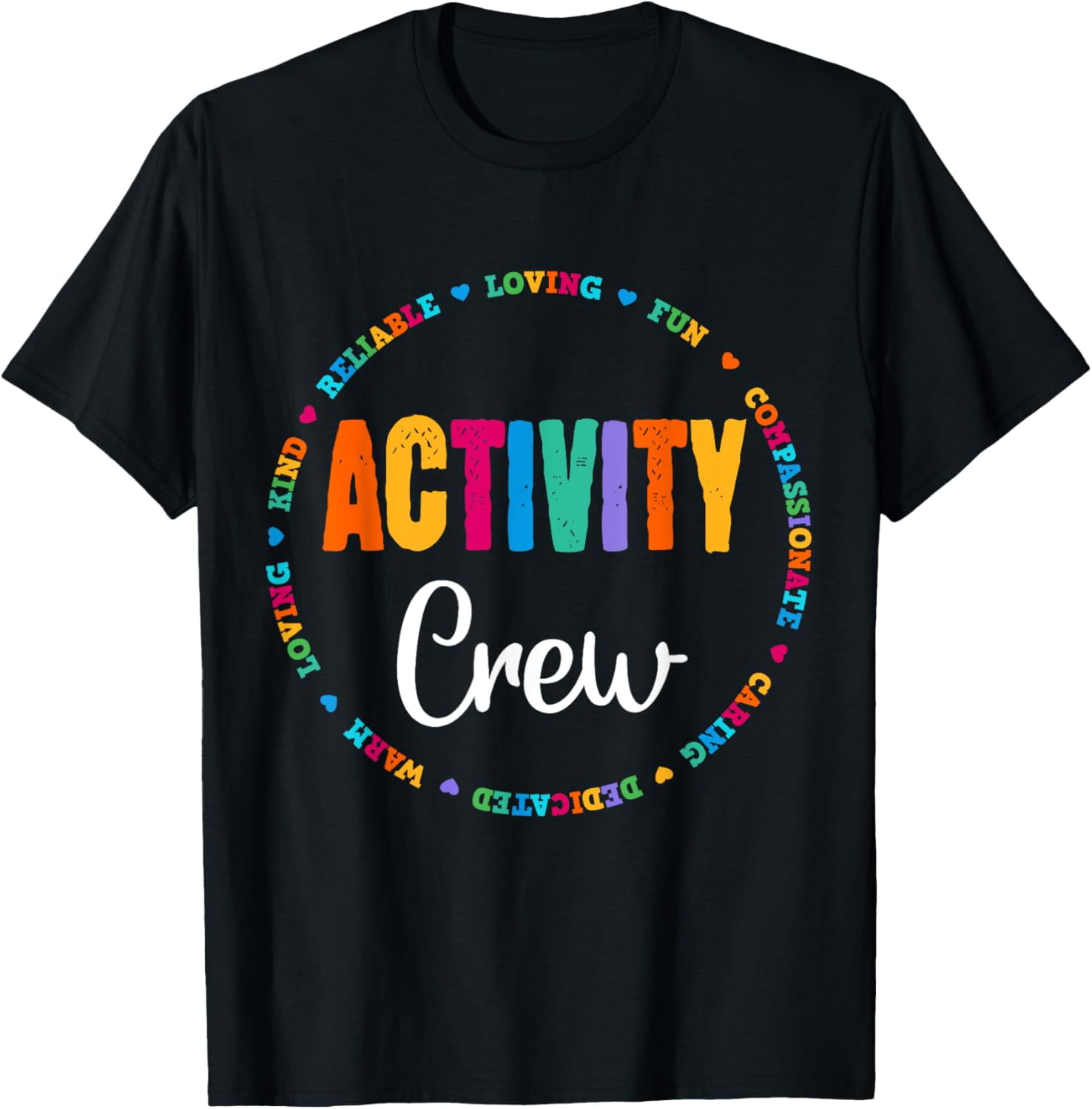 Activity Assistant Team Squad Professionals Week Director T-Shirt ...