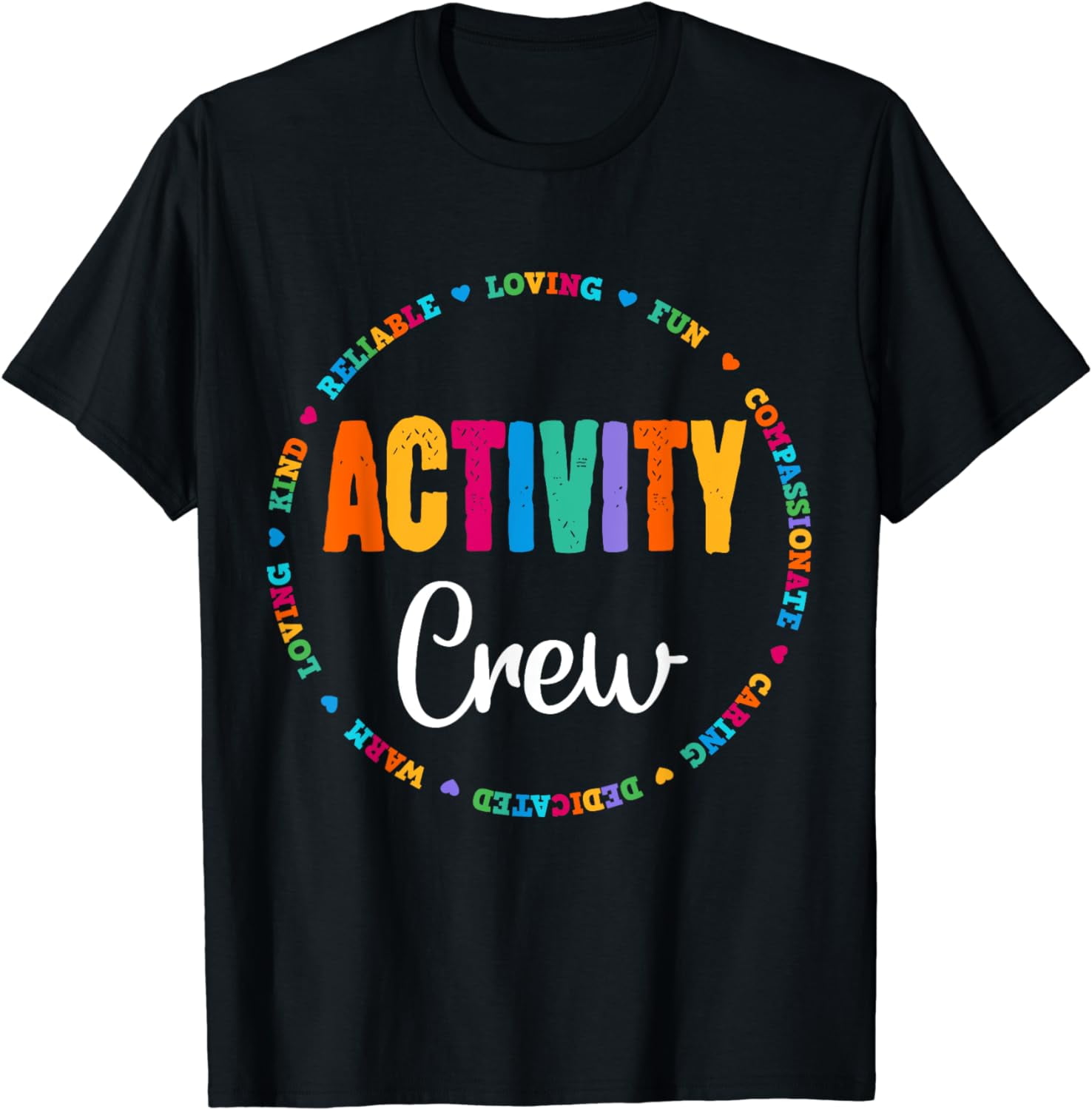 Activity Assistant Team Squad Professionals Week Director T-Shirt ...